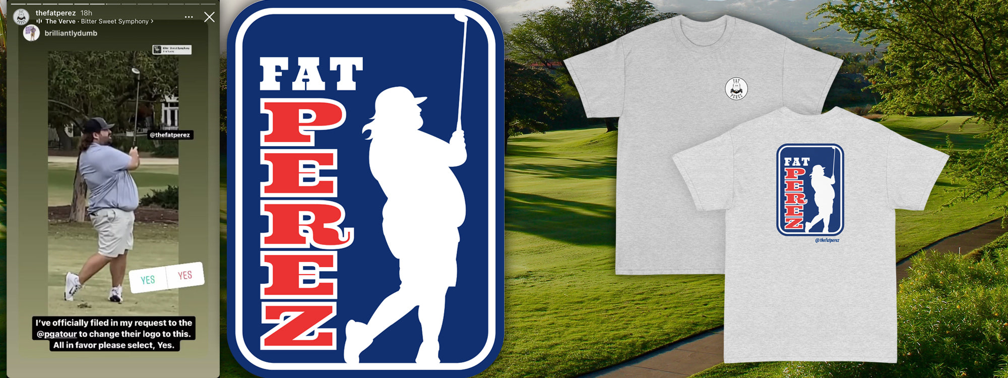 Fat Perez | The Most Comfortable Man in Golf